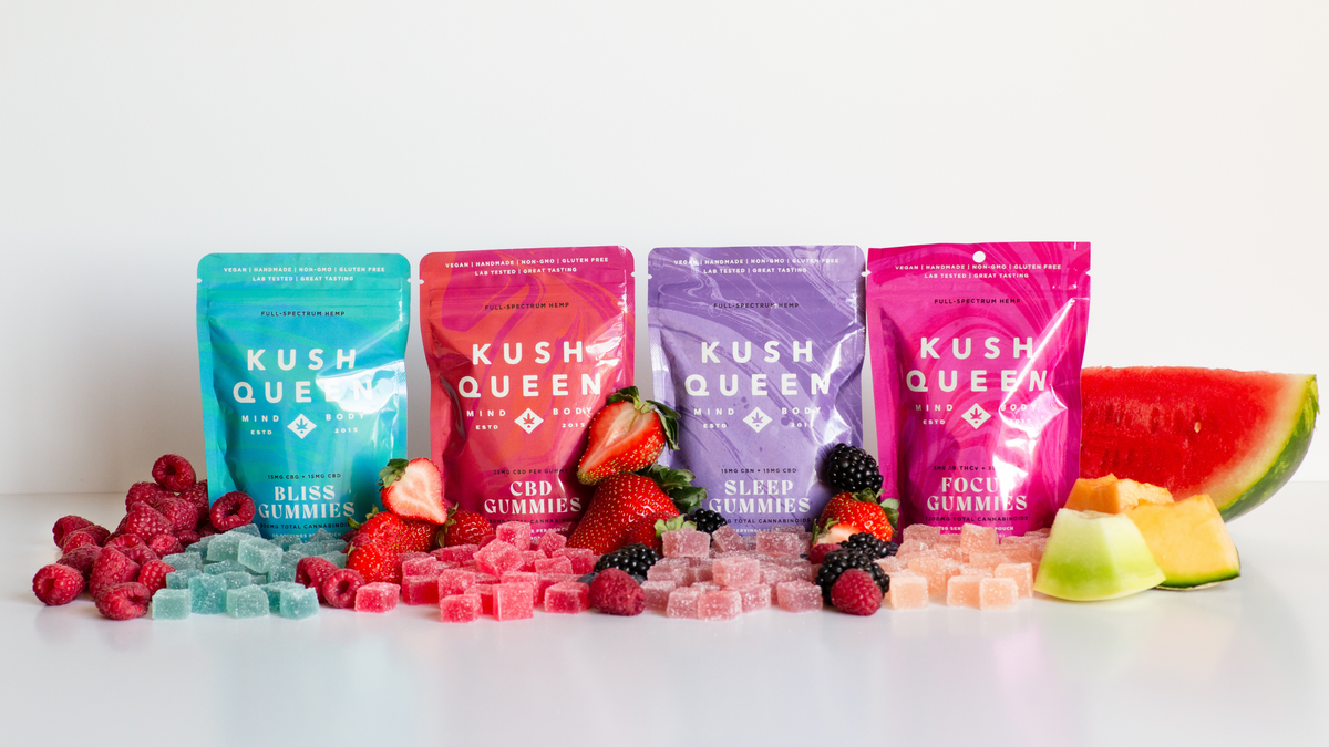 Weed Gummies THC + CBD - Available Online | Kush Queen